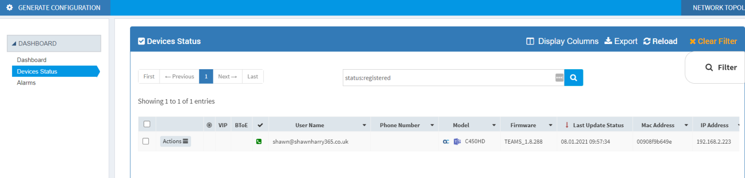 Shawn Harry | AudioCodes OVOC Device Management