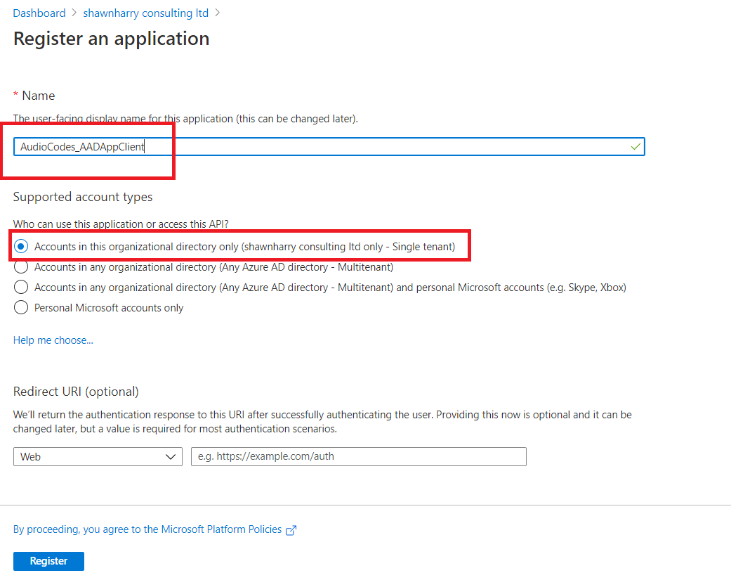 Shawn Harry | Configuring Azure AD authentication with AudioCodes ...